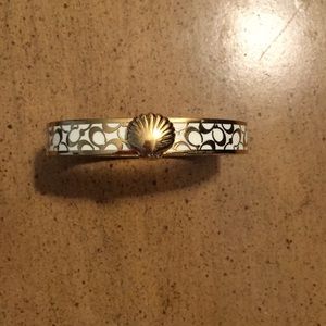 Coach | Jewelry | Coach Seashell Bangle | Poshmark